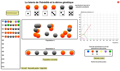 Dérive génétique - SCIENCES DE LA VIE ET DE LA TERRE