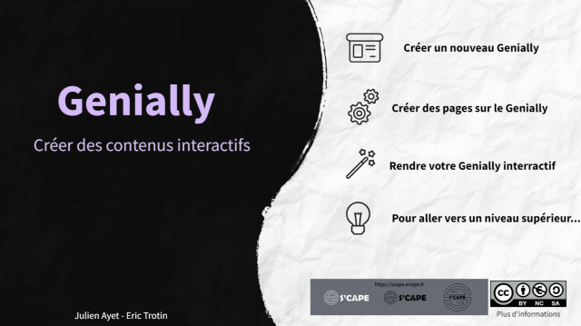 Genially : approfondir et se perfectionner - SCIENCES DE LA VIE ET DE LA TERRE